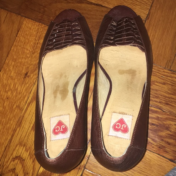 JC | Shoes | Brown Heels | Poshmark